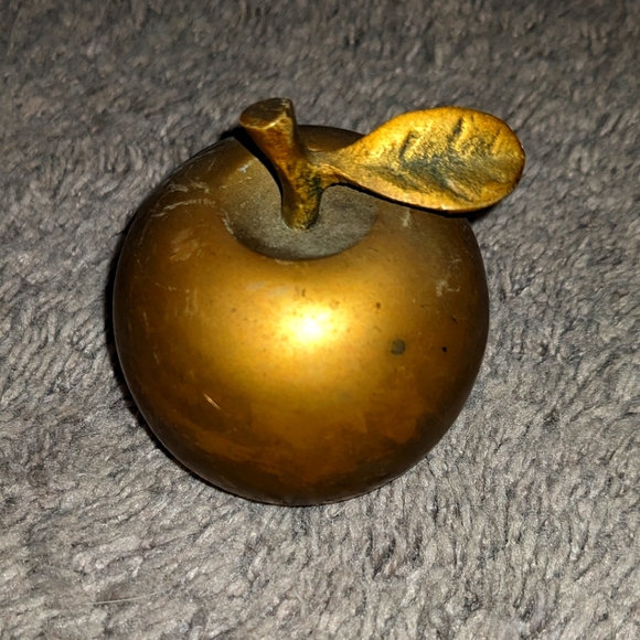 Brass | Other | Vintage Brass Apple Bell | Poshmark